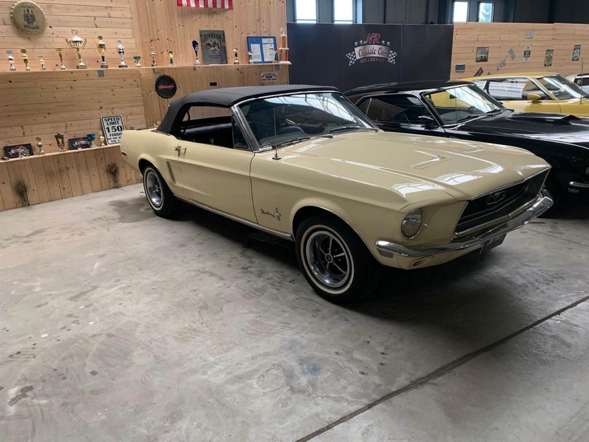 1968 Ford Mustang Convertible Meadolark Yellow | NR Classic Car ...
